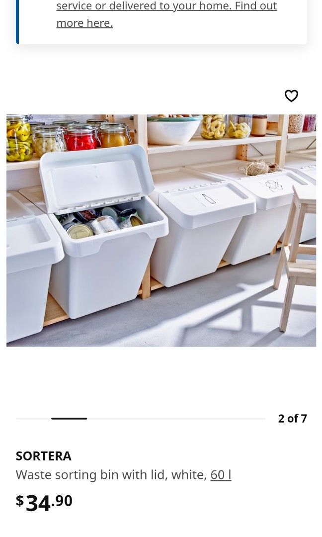 Ikea Sortera Plastic Storage Box Organiser Stackable Container Wif Lid ...