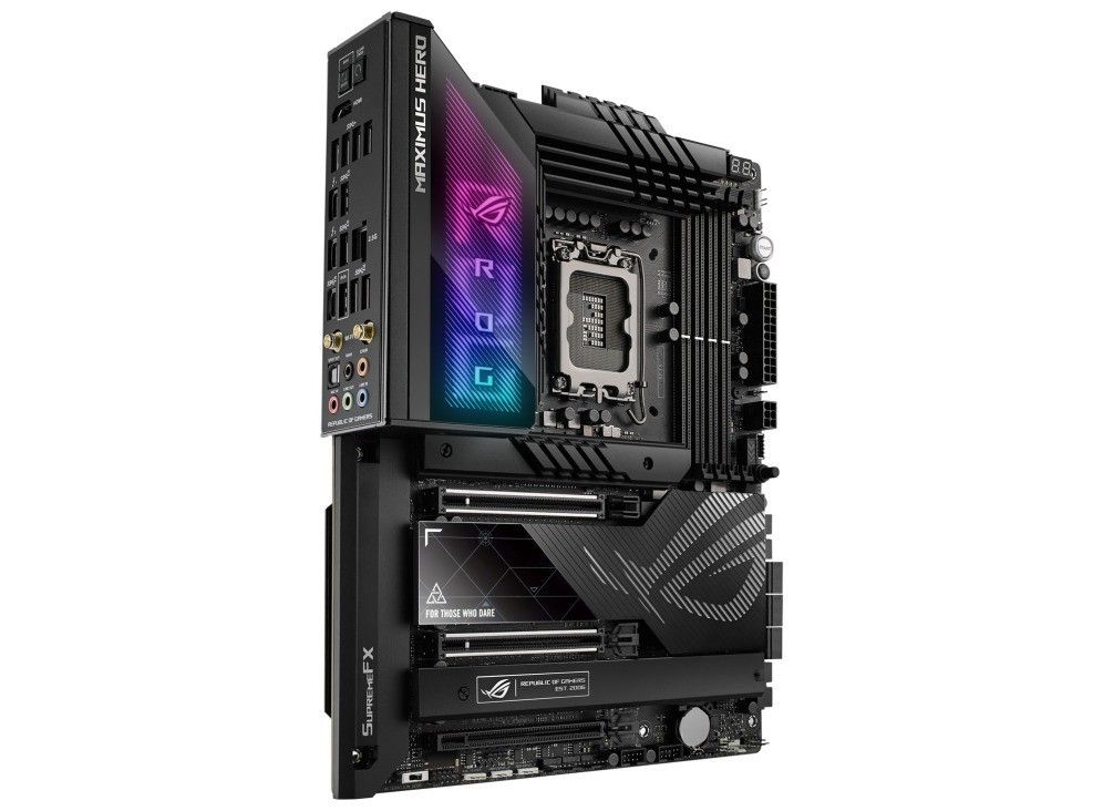 INTEL CORE I9-13900K PROCESSOR AND ASUS ROG MAXIMUS Z790 HERO DDR5 ATX ...