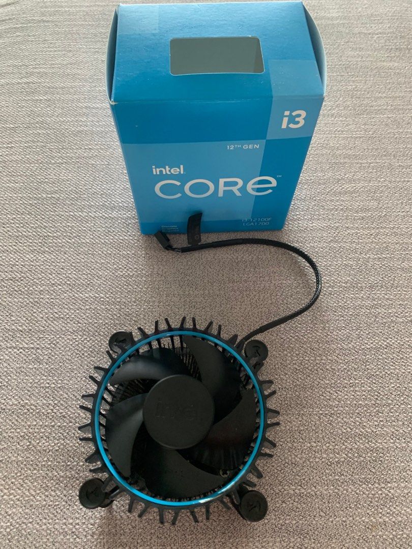 Intel i3 CPU Cooler Fan, Computers & Tech, Parts & Accessories ...