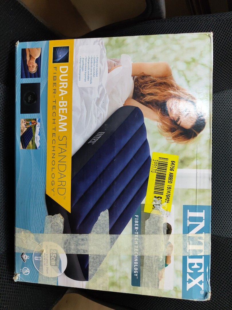 Intex Airbed, Furniture & Home Living, Furniture, Bed Frames & Mattresses on Carousell