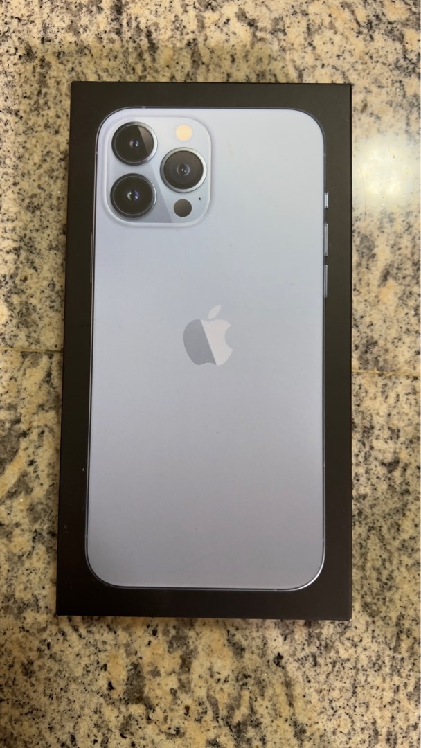 Iphone 13 pro max box ( blue), Mobile Phones & Gadgets, Mobile & Gadget ...