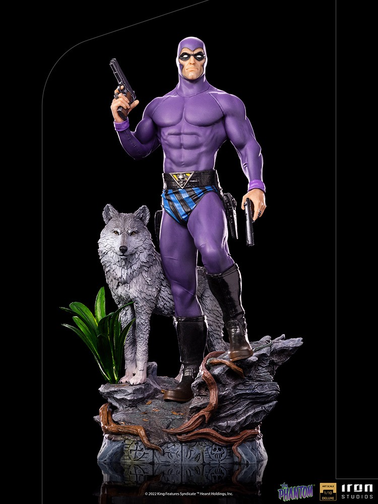Iron Studios - The Phantom Deluxe 1/10 Scale Statue, Hobbies & Toys ...