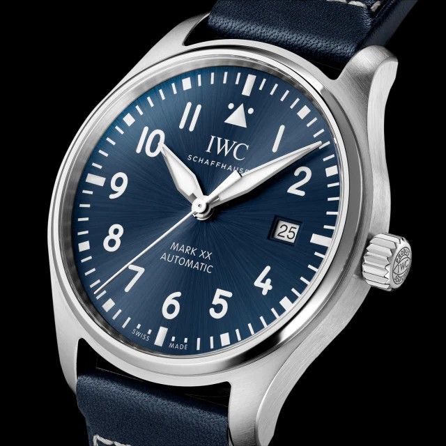 IWC Pilot's Watch Mark XX Blue 40mm IW328203, Luxury, Watches on Carousell