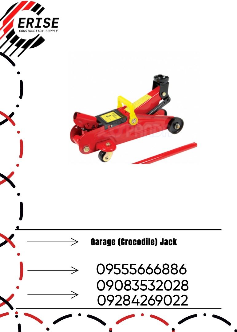 Jack, Commercial & Industrial, Construction Tools & Equipment on Carousell