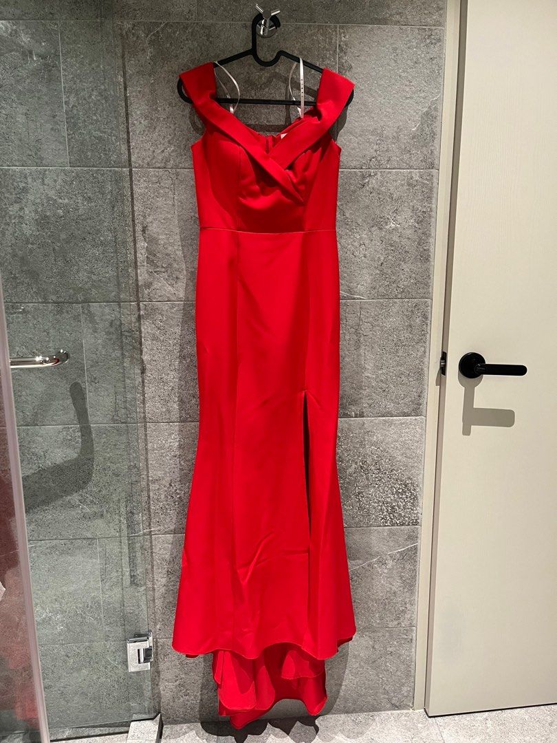 JARLO Revolve Bella Ball Gown, Women's Fashion, Dresses & Sets, Evening ...