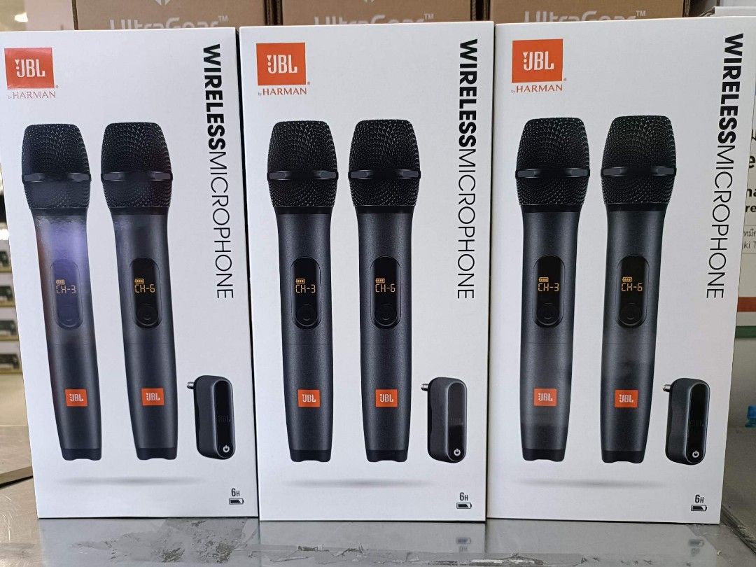 JBL WIRELESS MICROPHONE, Audio, Microphones on Carousell
