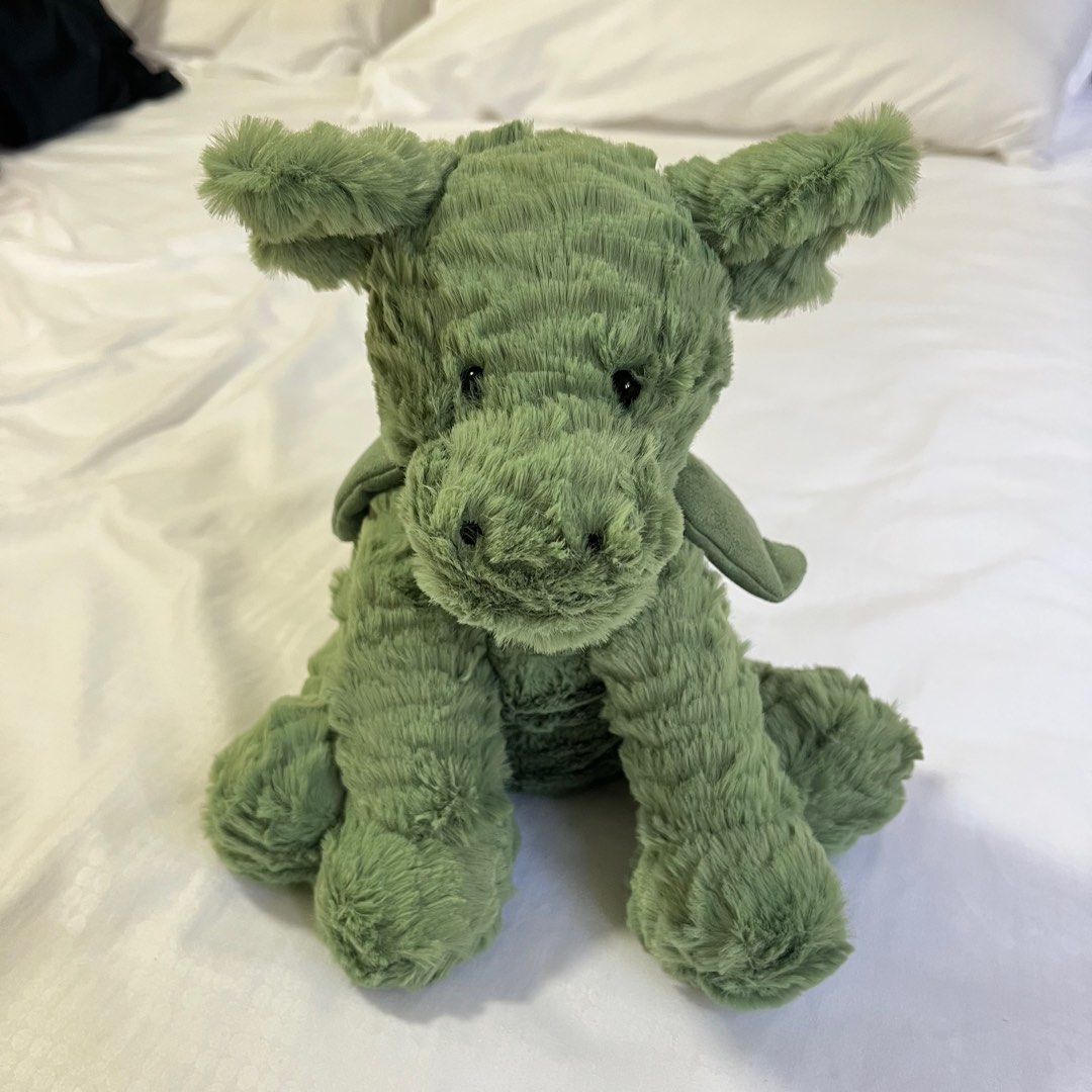 Jellycat Fuddlewuddle Dragon, Hobbies & Toys, Toys & Games on Carousell