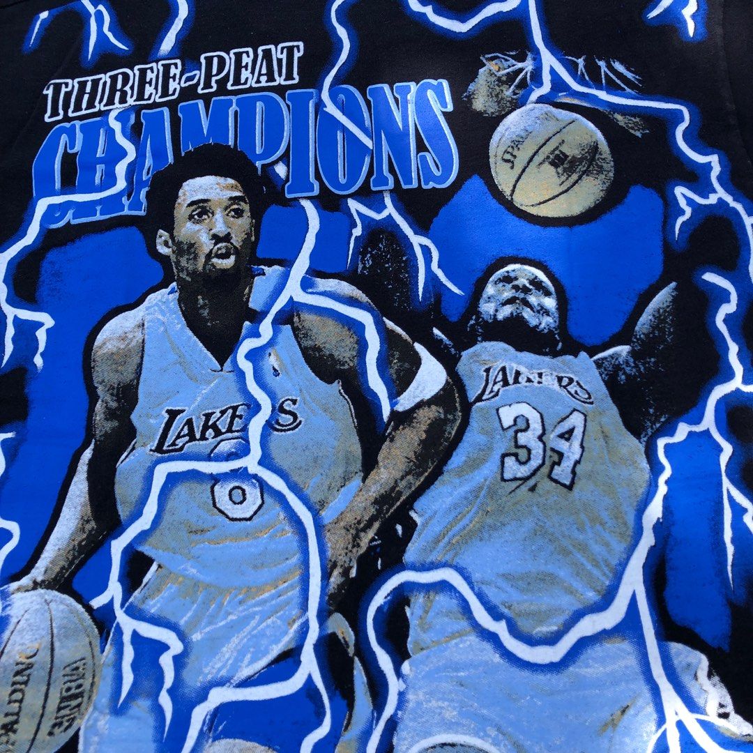 Lakers 3peat Kobe x Shaq, Men's Fashion, Tops & Sets, Tshirts & Polo ...