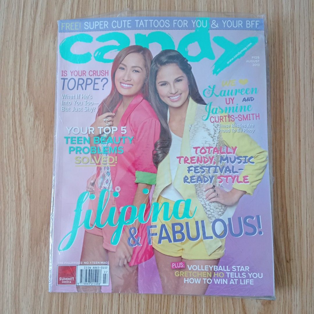 Laureen Uy & Jasmine Curtis-Smith - Candy Magazine - August 2013 ...