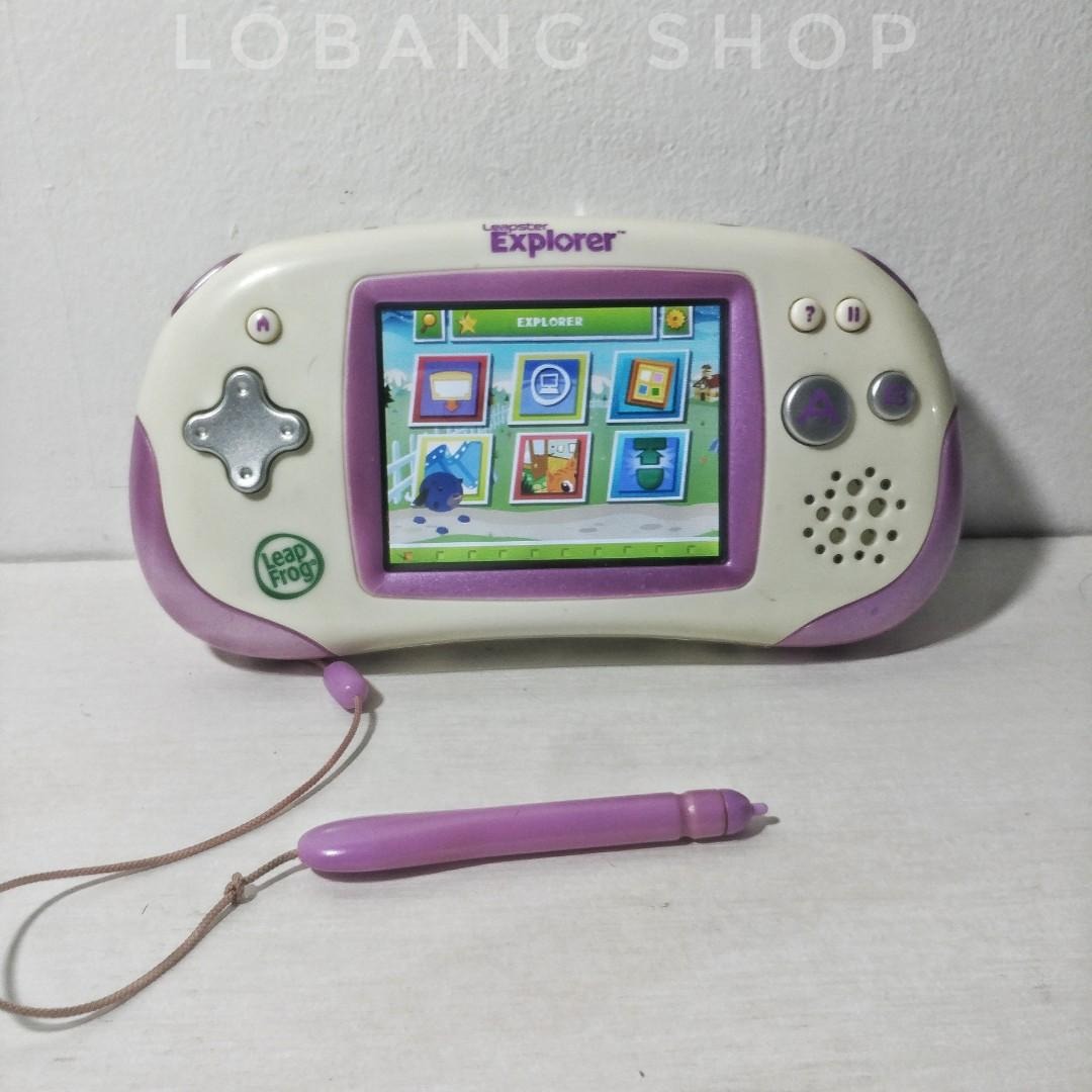 Leap Frog Leapster Explorer Education Game Console for Kids, Video ...