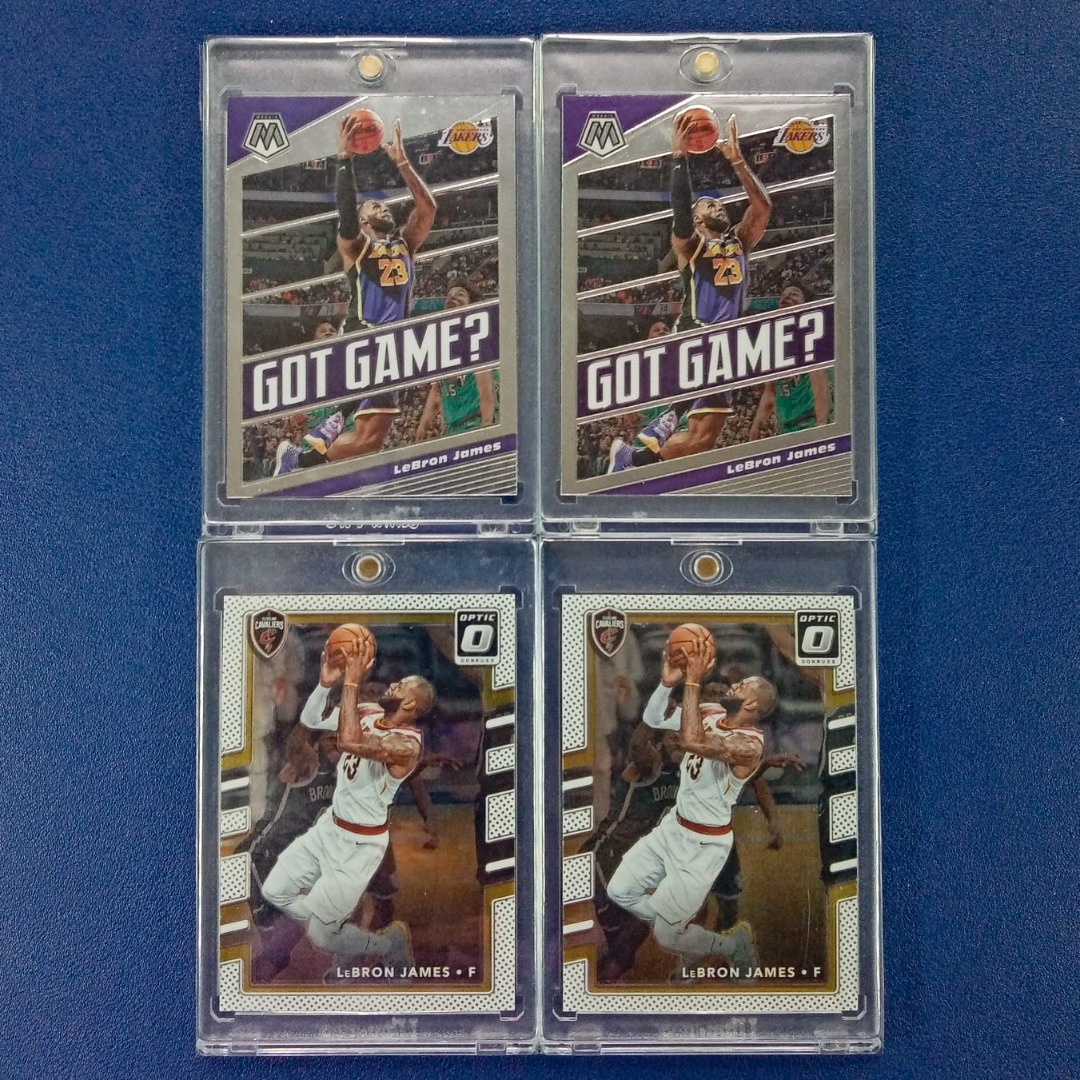 Lebron James NBA Cards, Hobbies & Toys, Toys & Games on Carousell