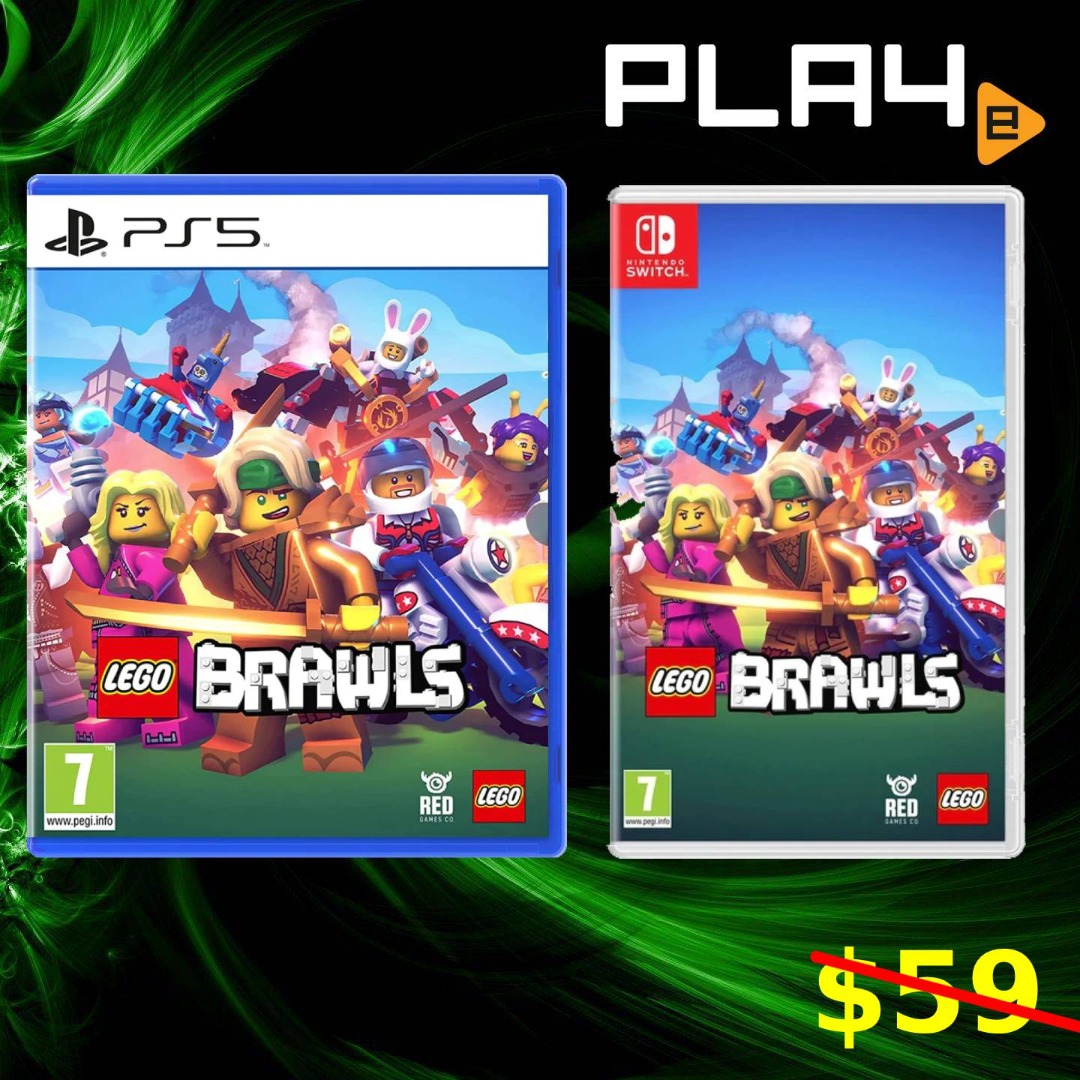 LEGO Brawls Brand New (PS4/PS5/Nintendo Switch), Video Gaming, Video ...