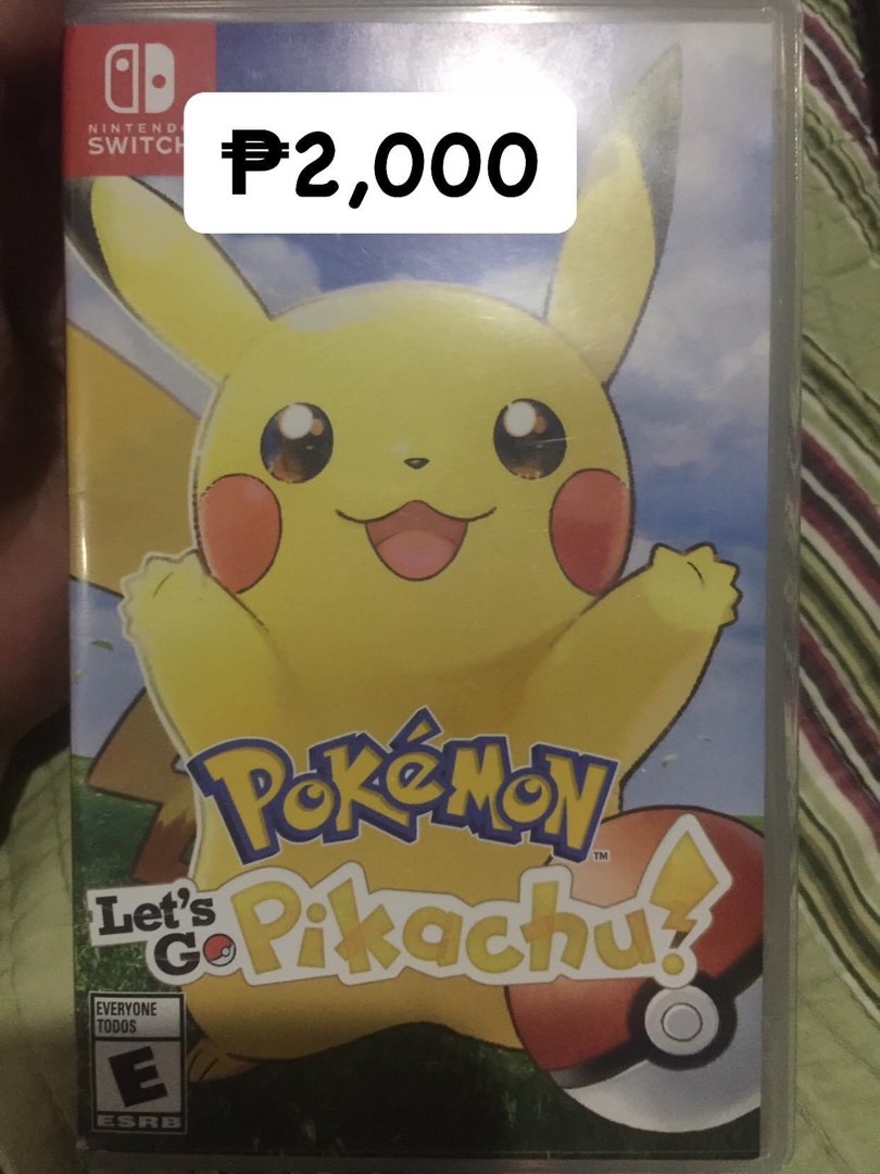 LET’S GO PIKACHU & ANIMAL CROSSING NEW HORIZONS(₱2,000 EACH), Video ...