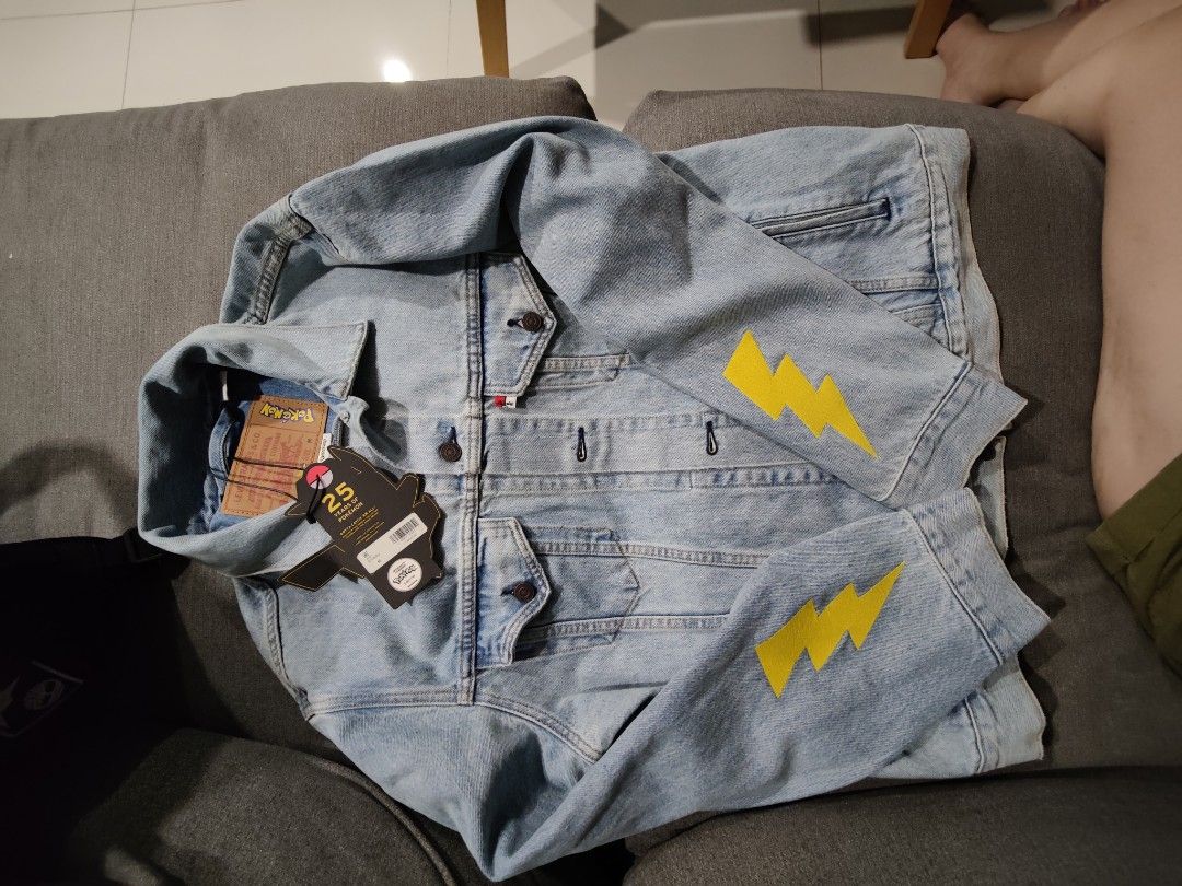 Levi's Pokemon Jacket unisex, Men's Fashion, Coats, Jackets and ...