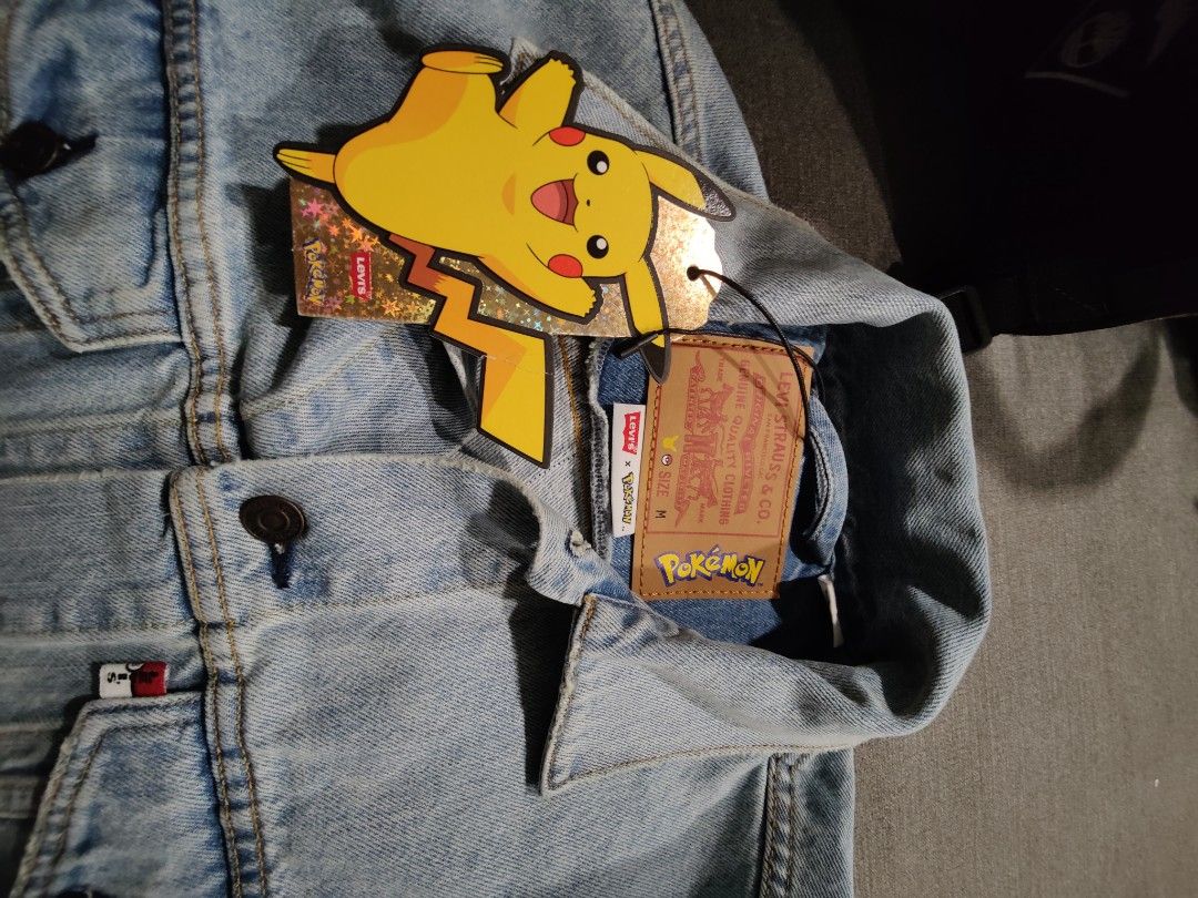 Levi's Pokemon Jacket unisex, Men's Fashion, Coats, Jackets and ...