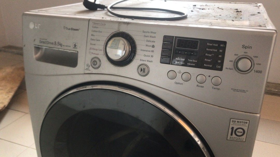 LG Washing Machine 8.5kg, TV & Home Appliances, Washing Machines and ...