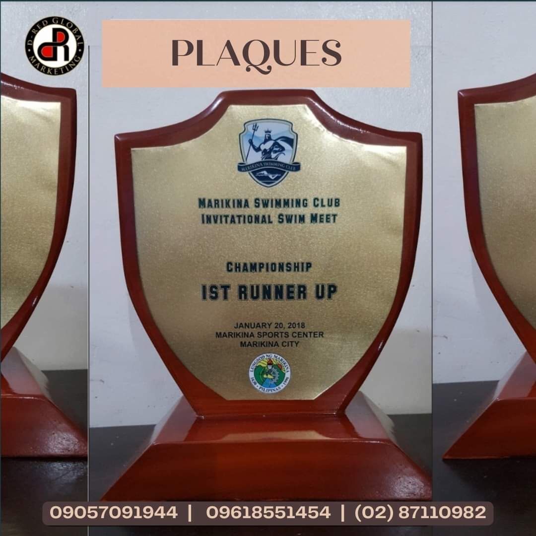 Lightweight High quality Plaque, Plaques, Awarding Plaque on Carousell