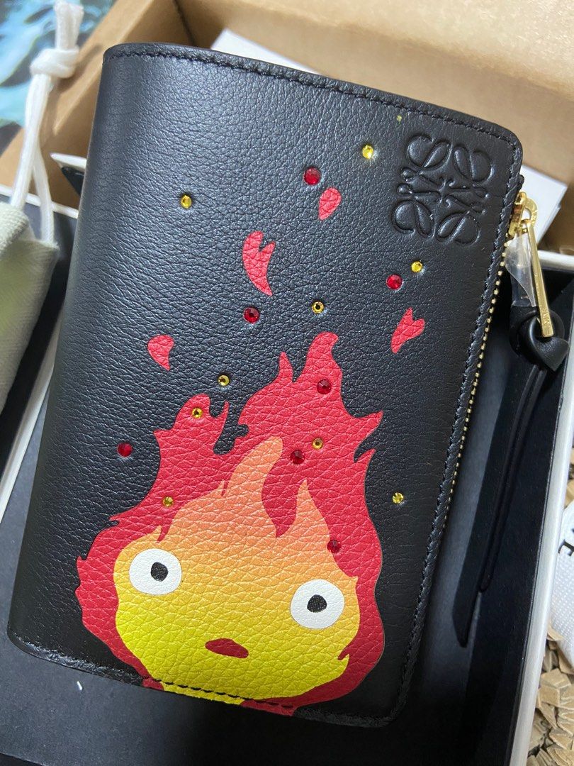 Loewe Calcifer Wallet, Women's Fashion, Bags & Wallets, Wallets & Card ...