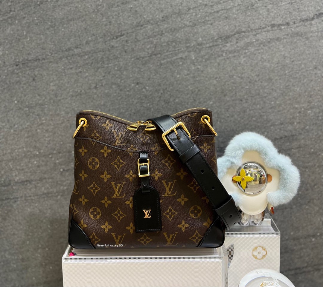 Louis Vuitton Odeon PM Monogram Noir Bag, Luxury, Bags & Wallets on ...