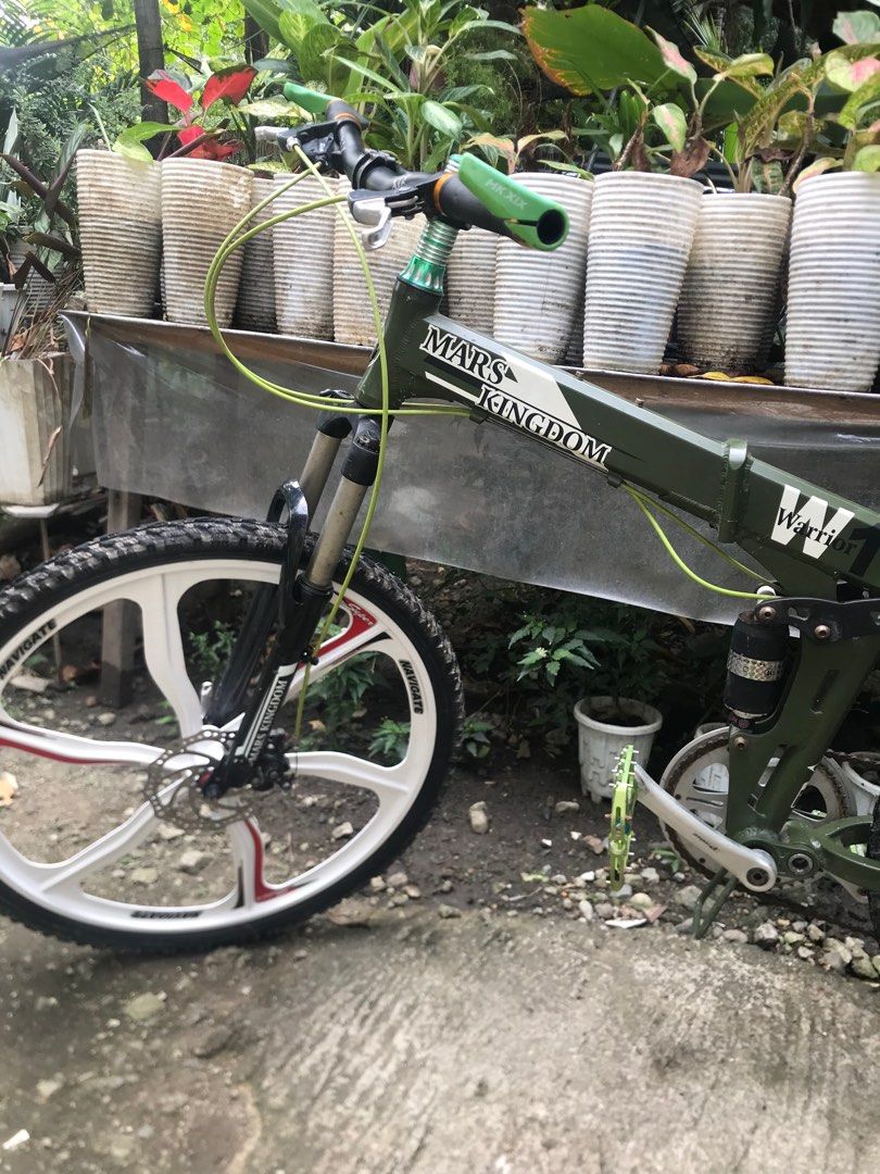 Mars Kingdom Folding Mountain Bike, Sports Equipment, Bicycles & Parts ...