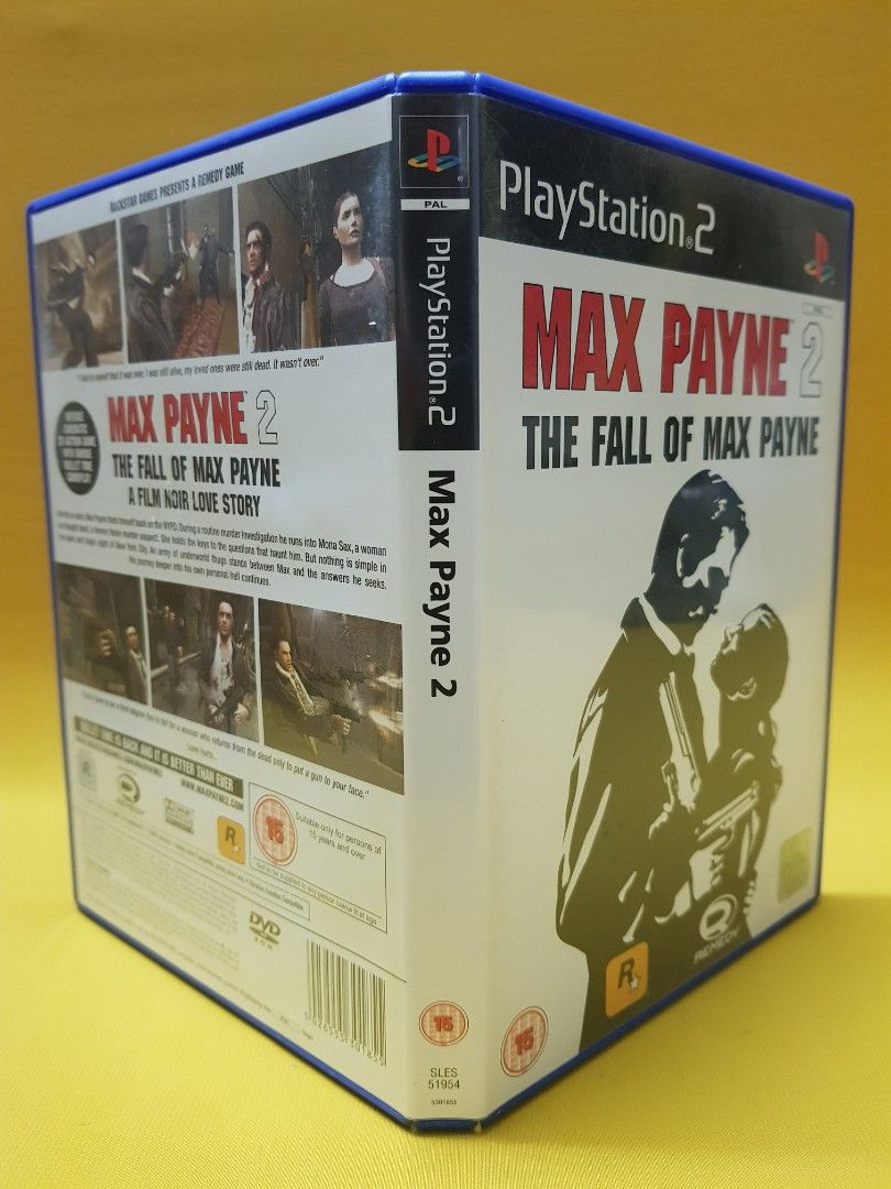 🔥MAX PAYNE 2 THE FALL OF MAX PAYNE🔥 PS2, Video Gaming, Video Games ...