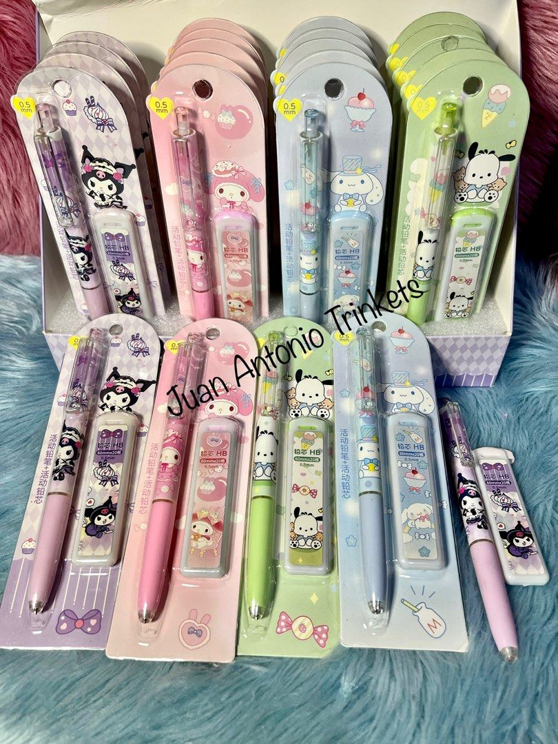 Sanrio Mechanical Writing Pencil Lead 2HB Sanrio with Refill, Hobbies ...