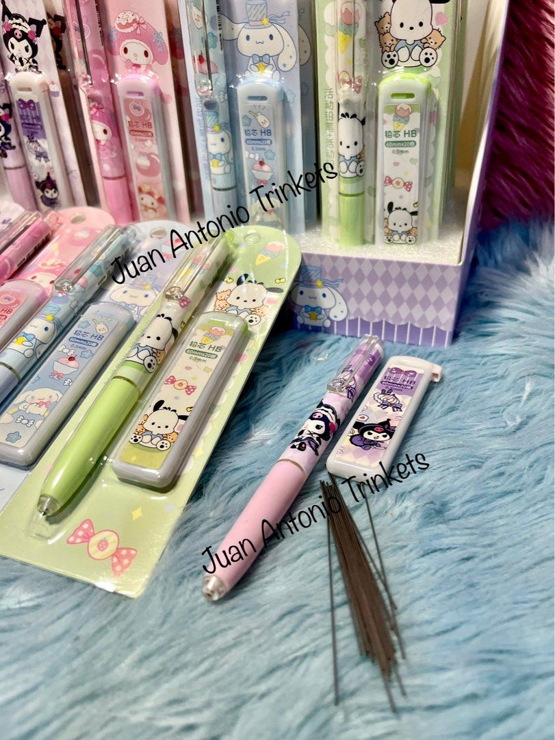 Sanrio Mechanical Writing Pencil Lead 2HB Sanrio with Refill, Hobbies ...