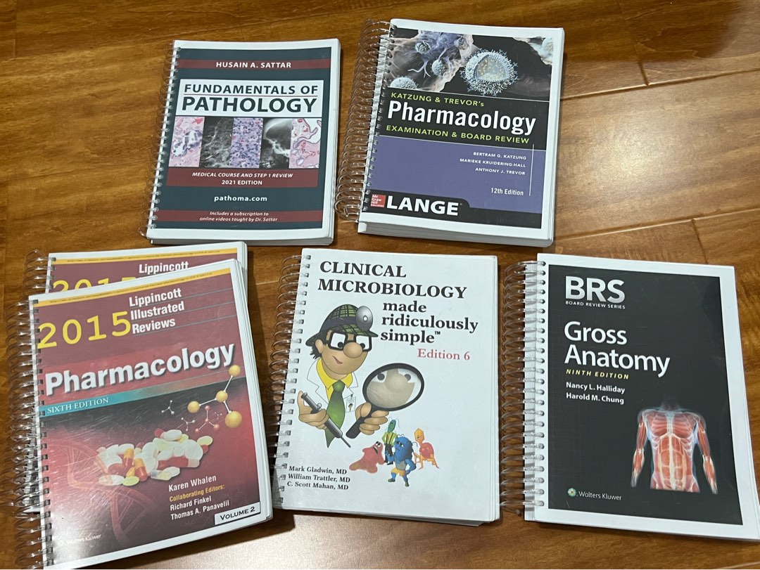 Medical Books PLE Reviewer- Pathoma, Katzung,BRS, Hobbies & Toys, Books ...