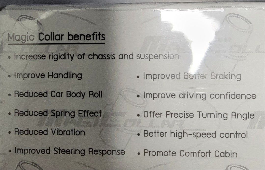 Mercedes W205 Magic Collar aka "Rigid Collar", Car Accessories ...