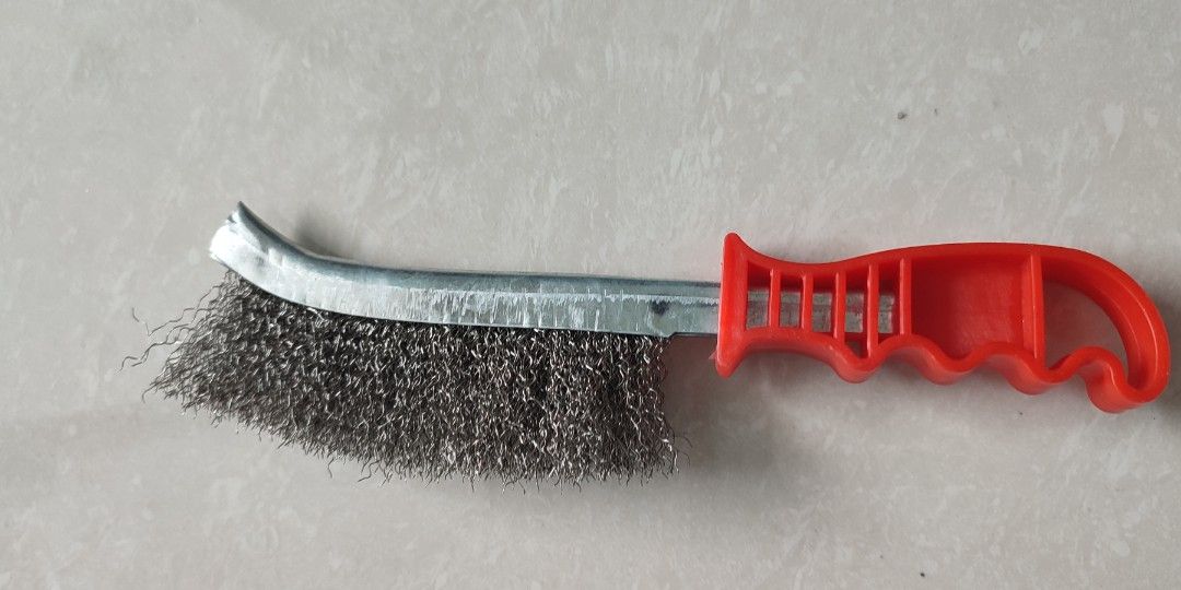 Metal wire brush cleaning abrasive steel, Furniture & Home Living, Home ...