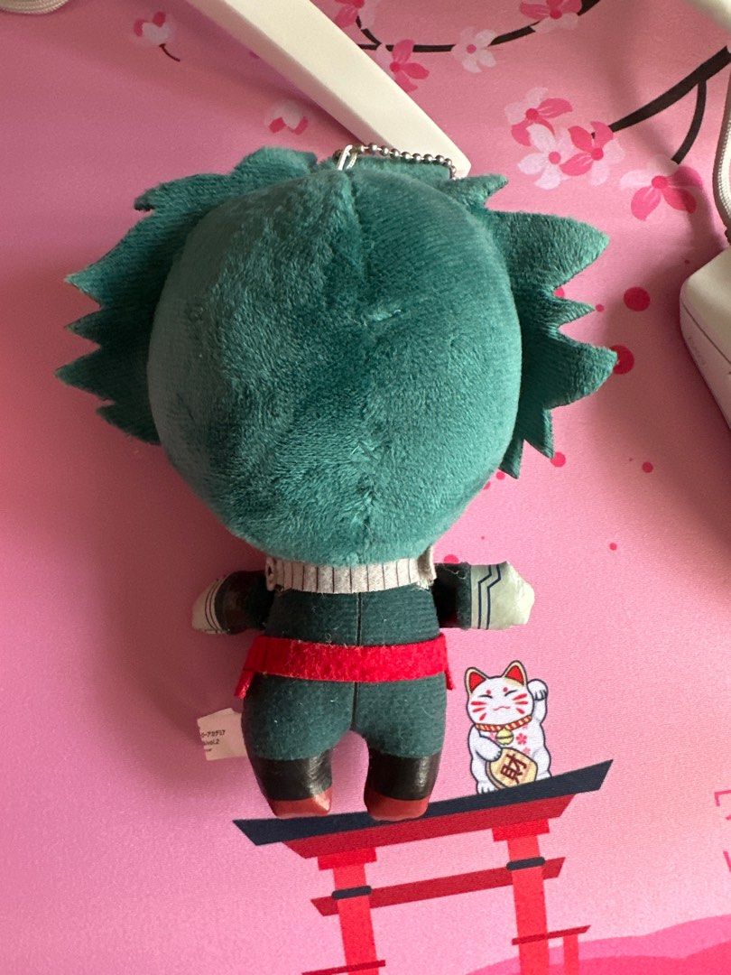 Mha deku plush keychain, Hobbies & Toys, Memorabilia & Collectibles ...