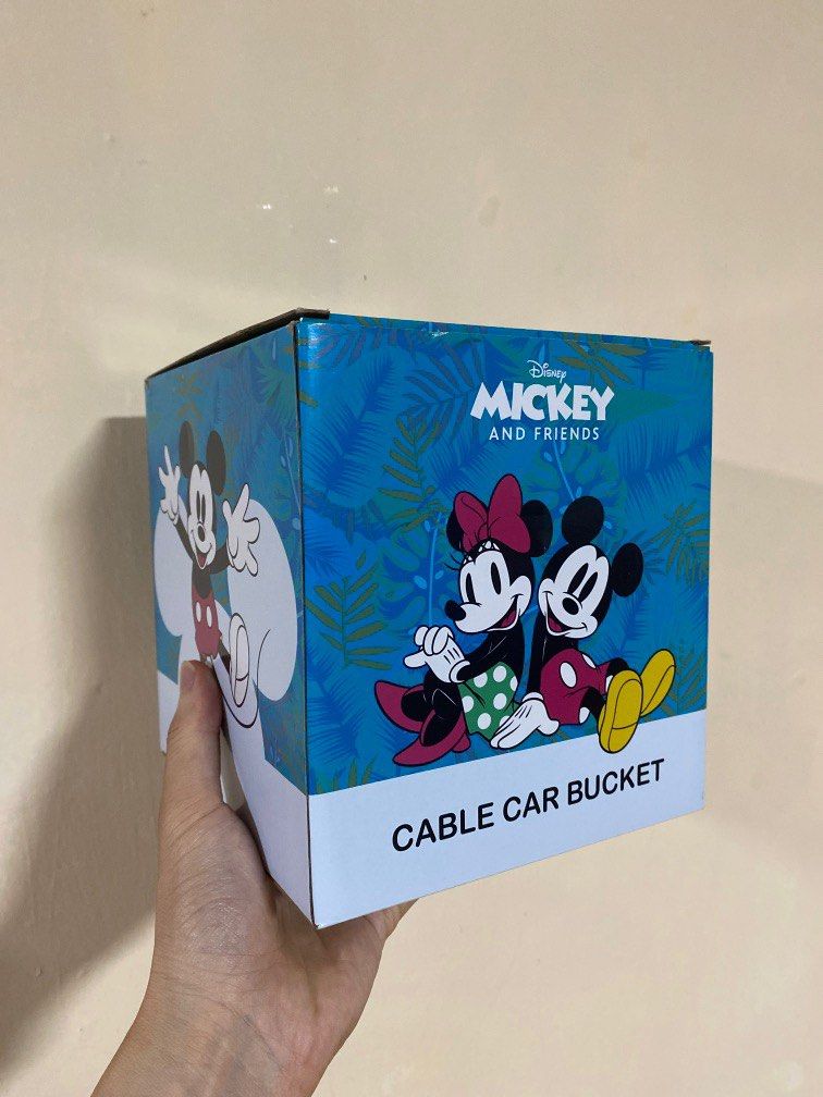 Mickey Cable Car Bucket, Hobbies & Toys, Toys & Games on Carousell