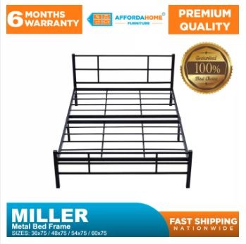 MILLER METAL BED FRAME - Affordahome Furniture, Furniture & Home Living ...