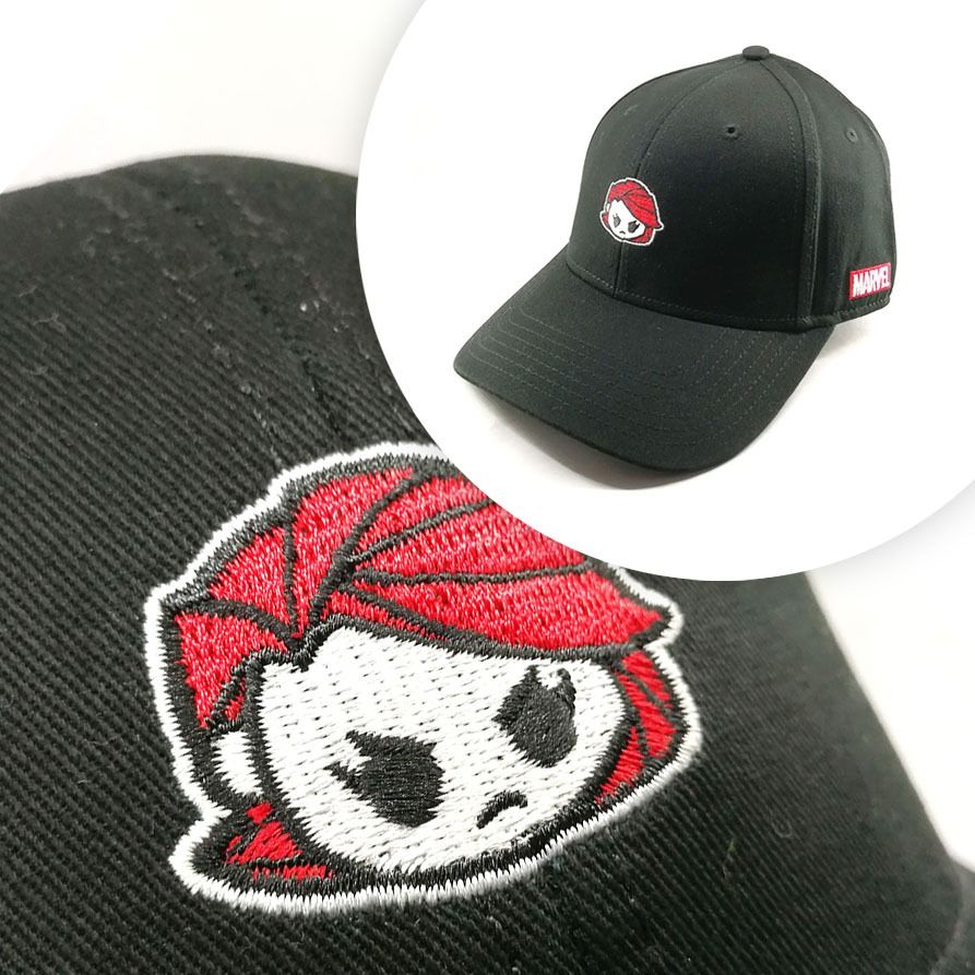 Miniso X Marvel Cap (Black Widow) - Snap Buckle, Men's Fashion, Watches ...