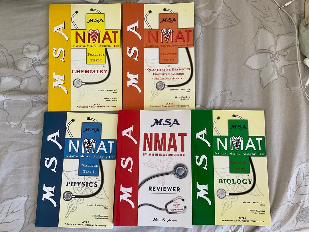 MSA NMAT Reviewer COMPLETE SET, Hobbies & Toys, Books & Magazines ...
