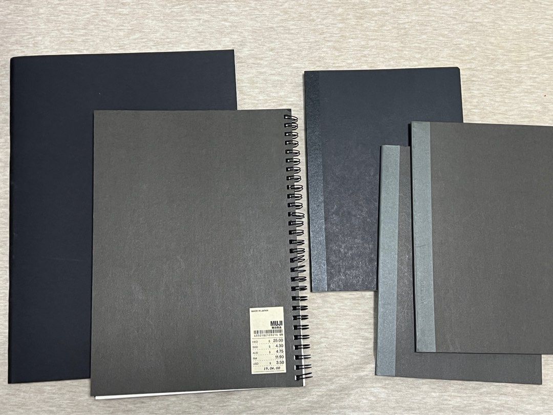 MUJI NOTE BOOK A4 B6 A5, Hobbies & Toys, Stationery & Craft, Stationery ...