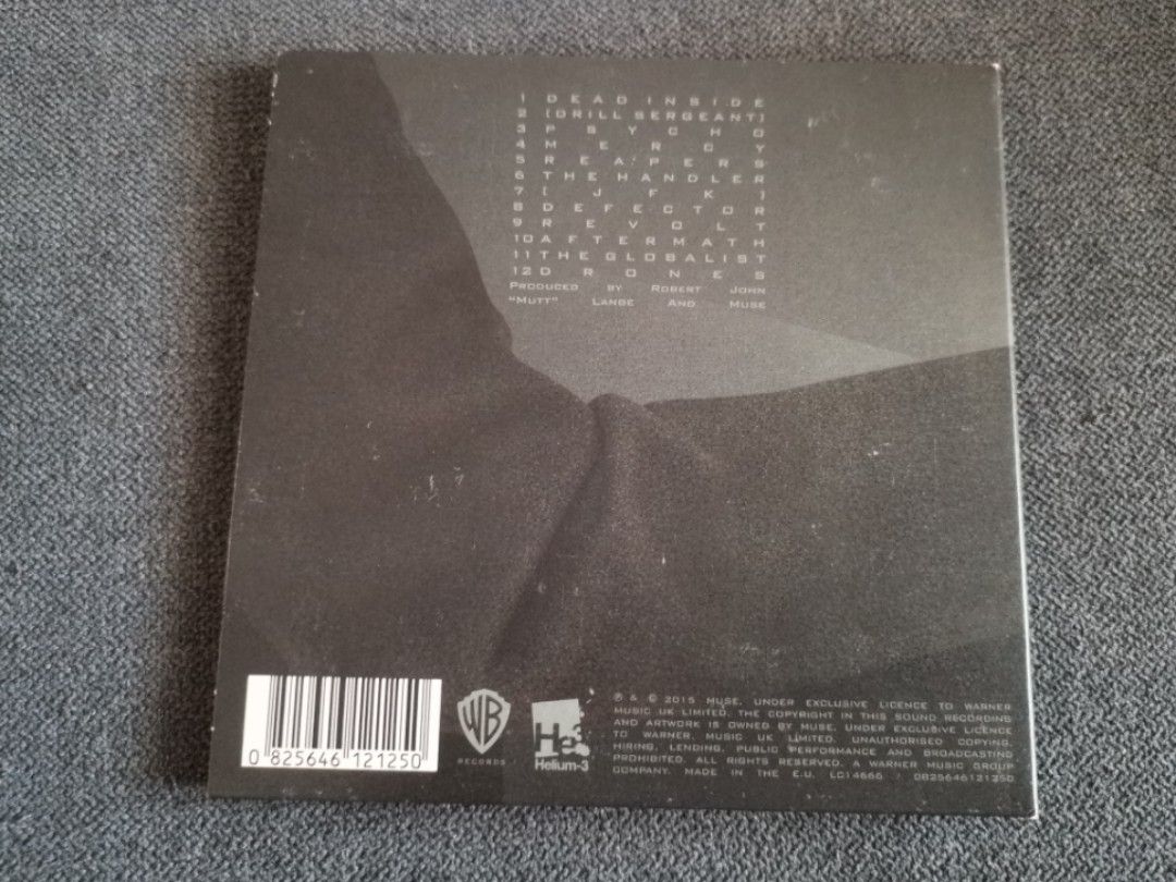 Muse - Drones CD album, Hobbies & Toys, Music & Media, CDs & DVDs on ...