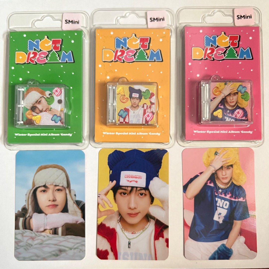NCT Dream Candy SMini with Japan Mumo POB - Renjun Jisung & Jeno ...