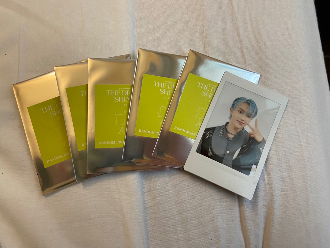 NCT DREAM TDS2 IN JAPAN RANDOM POLAROID, Hobbies & Toys, Collectibles & Memorabilia, K-Wave on ...