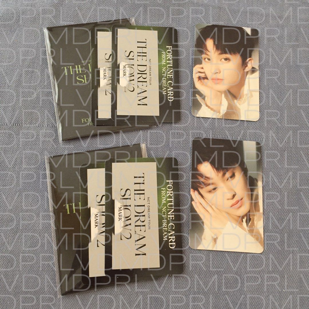 NCT DREAM THE DREAM SHOW2 - FORTUNE CARD SET - MARK TDS2, Hobbies & Toys, Memorabilia ...