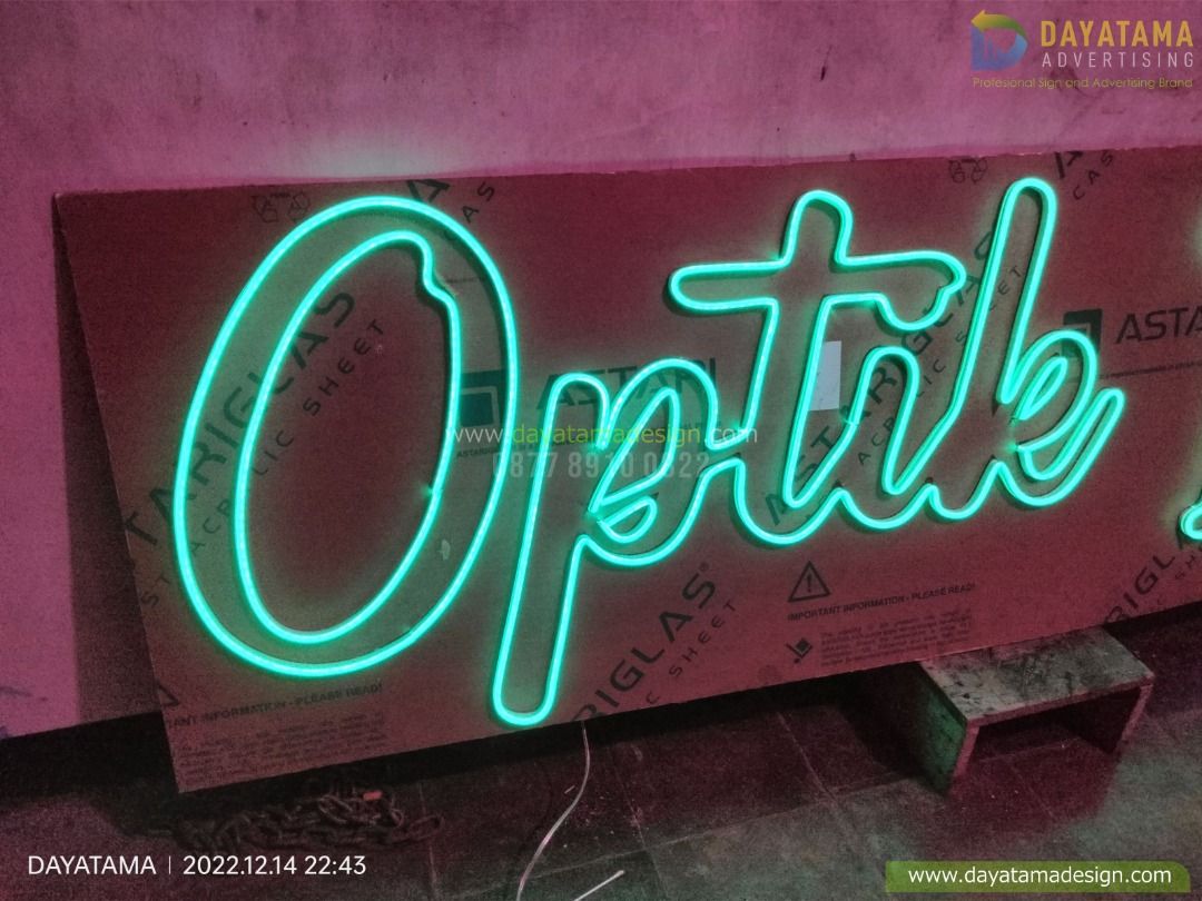 Neon Flex dan Neon Sign LED, Desain & Kerajinan Tangan, Karya Seni di ...