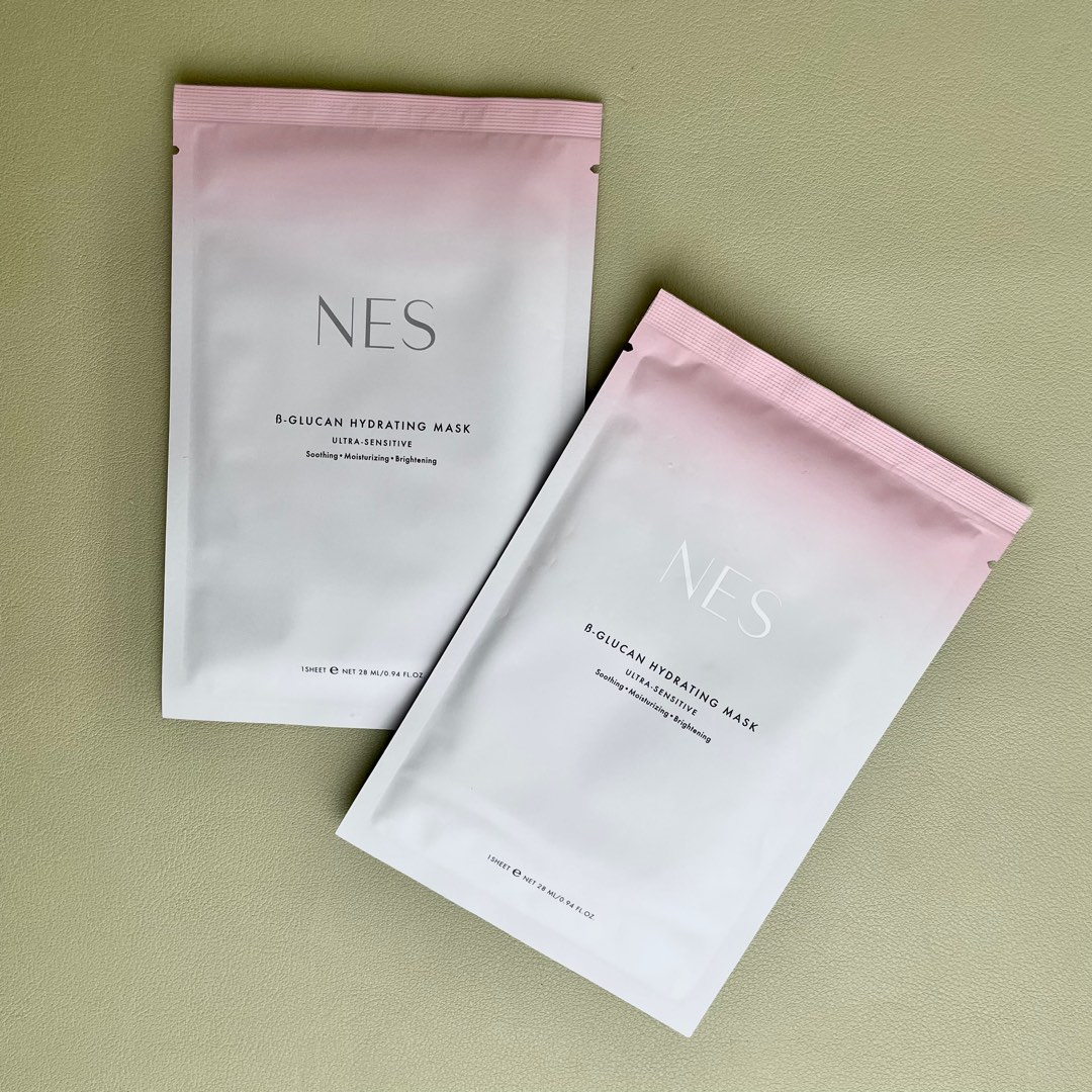 NES cosmetic Beta-葡聚醣極敏保濕面膜 舒緩 保濕 亮白, 香水、美妝、保養, 臉部彩妝、保養與清潔, 護膚、清潔產品在旋轉拍賣