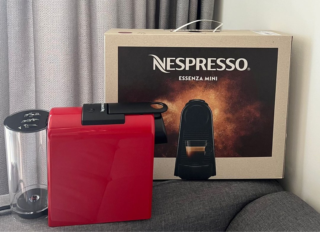 Nespresso Essenza Mini Ruby Red, TV & Home Appliances, Kitchen ...