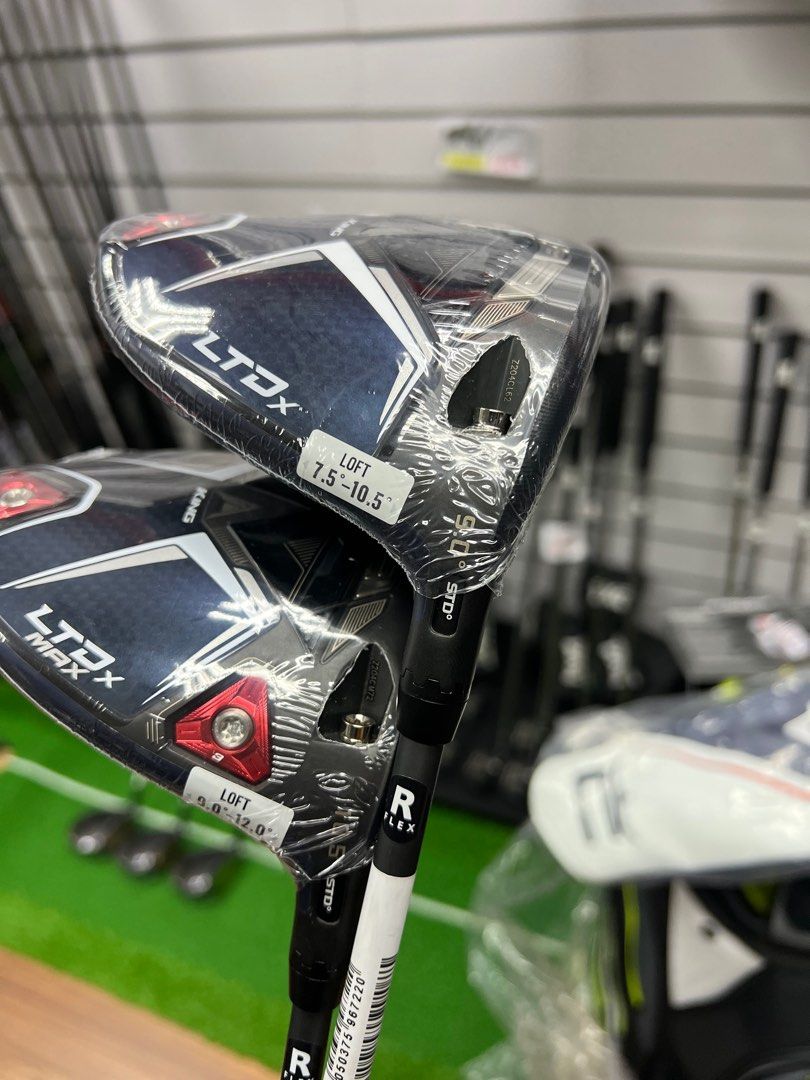 NEW Cobra LTDX Max, LTDX, LTDX LS Drivers [With Fujikura/ Hzrdus Shaft Attached] + Headcover ...