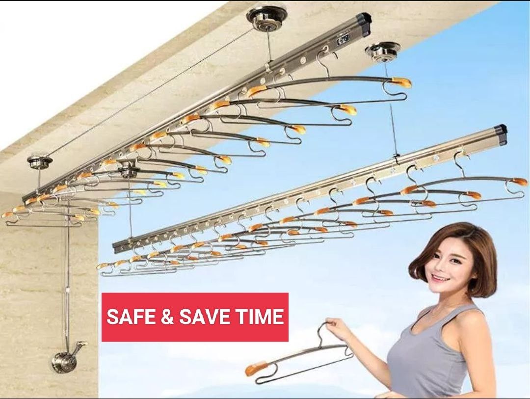 Newly Designed Mechanism For HDB Laundry Pole - Hanger System ...