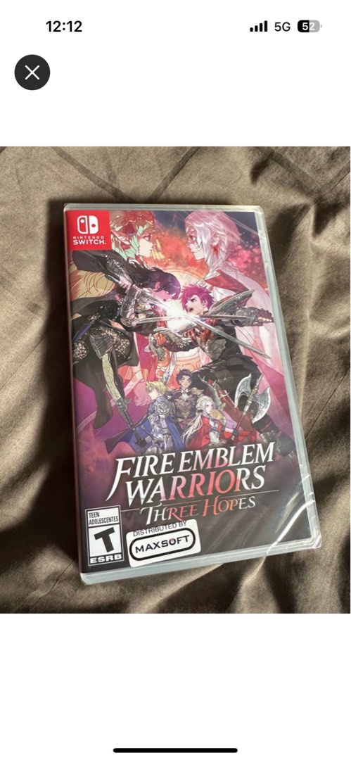 Nintendo Switch Fire Emblem Warriors Three Hopes, Video Gaming, Video ...