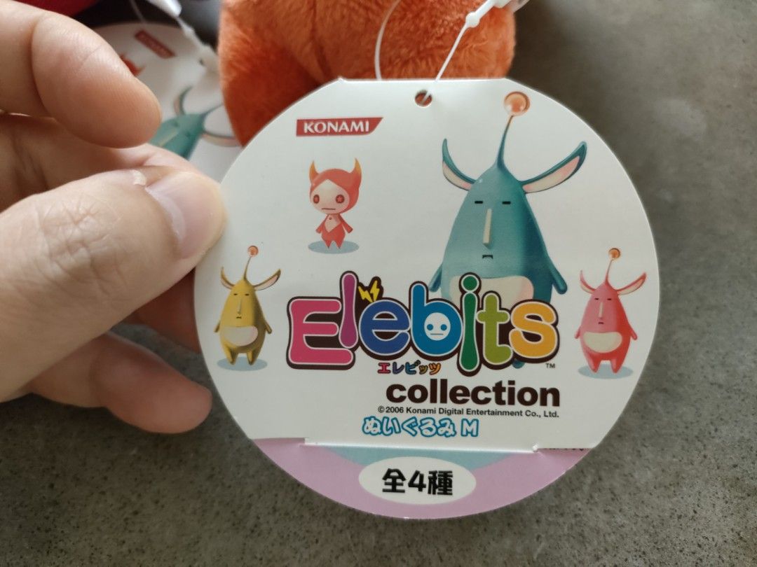 Nintendo Wii Elebits Plush Toys Set, Hobbies & Toys, Toys & Games on ...