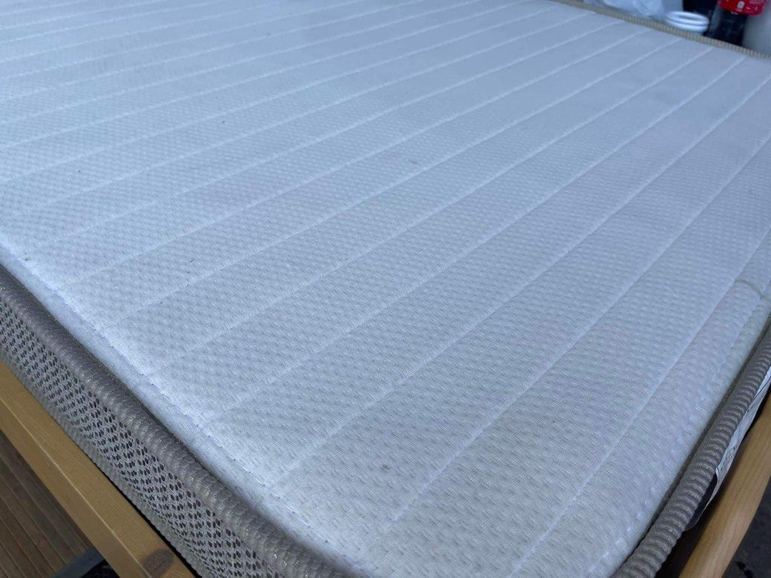 Nitori bedframe w/mattress, Furniture & Home Living, Furniture, Bed ...