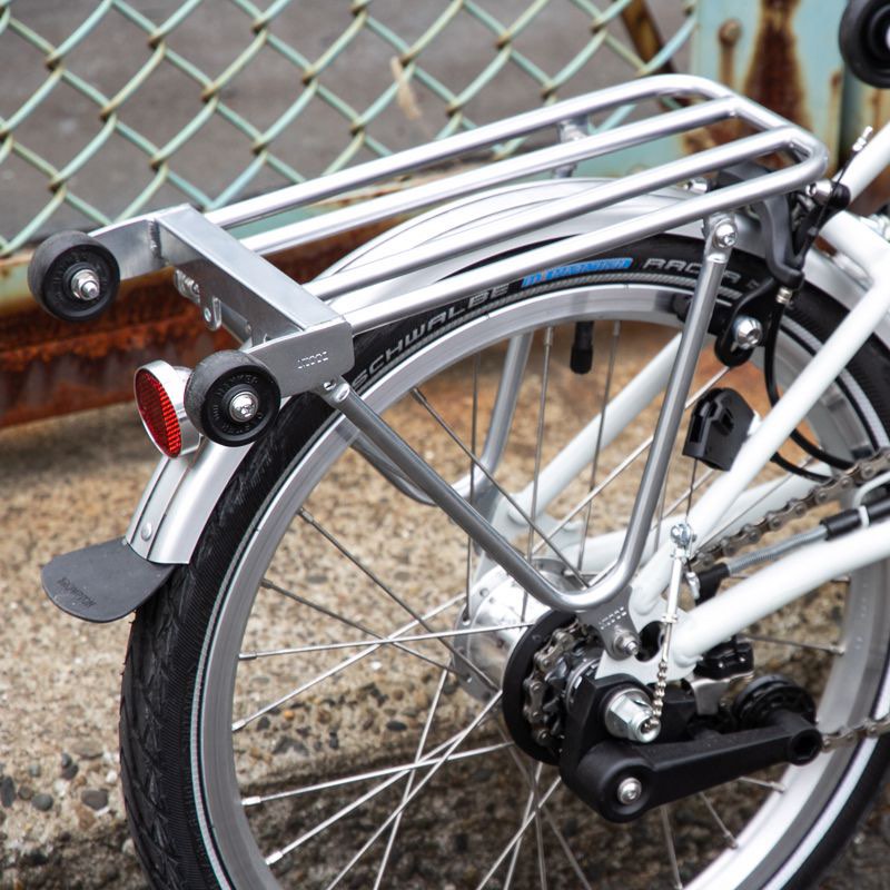 Nitto BM-4R Rear Rack Carrier for Brompton 3Sixty Pikes Trifold, Sports ...