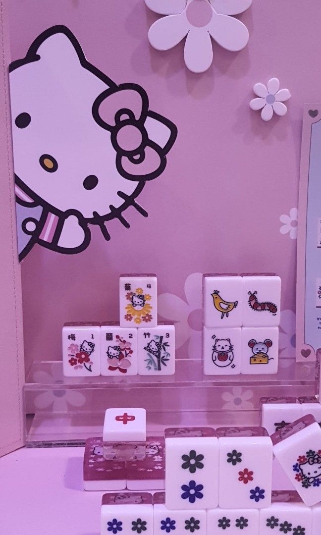 NTUC 2022 Hello Kitty Mahjong Set, Hobbies & Toys, Toys & Games on ...